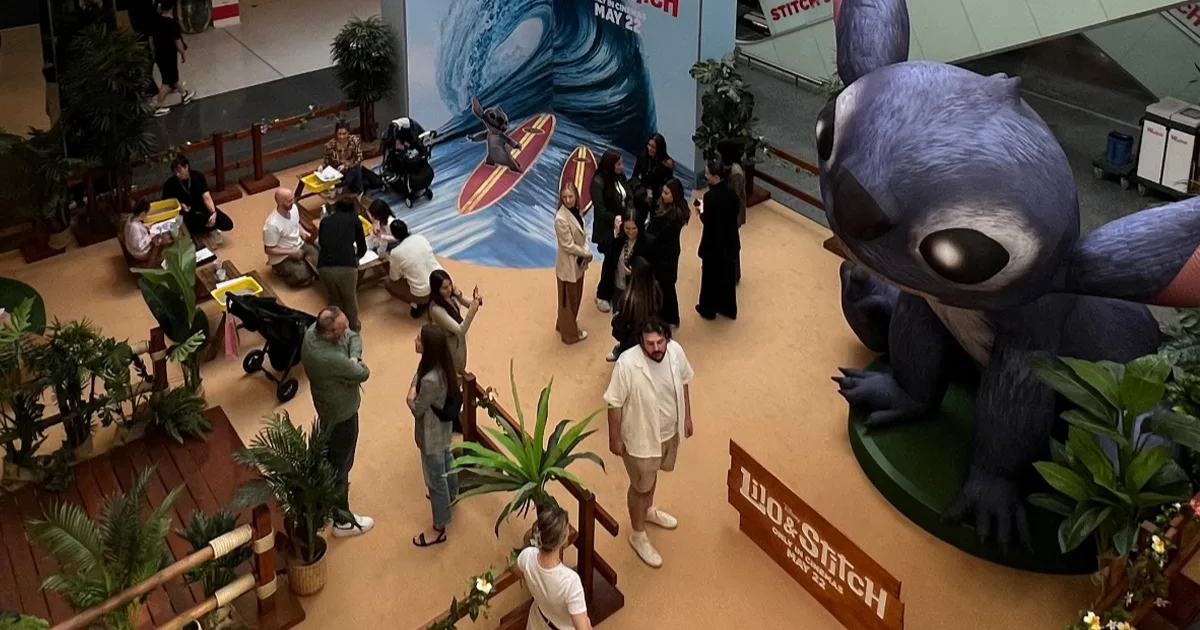 A Giant Sitch has Landed in Melbourne to Celebrate Lilo & Stitch ...
