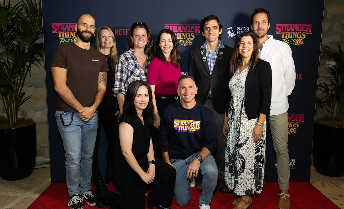 Flying Bark Productions Celebrate the Launch of Stranger Things: Tales ...